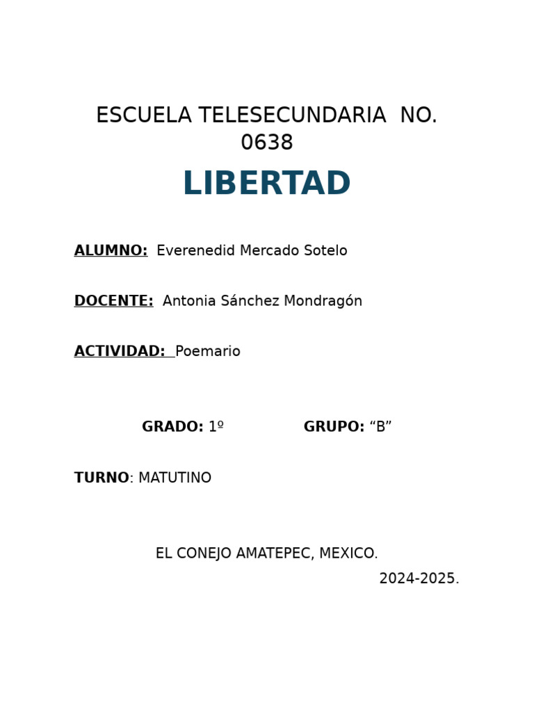 TAREA POEMAS | PDF