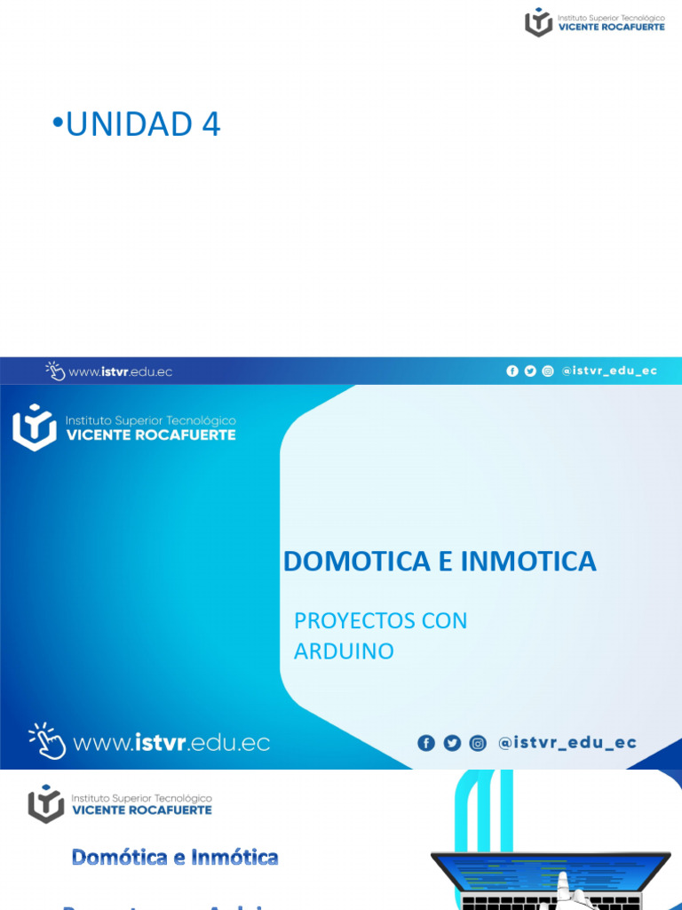 Unidad 4 D - I | PDF | Arduino | Sonido