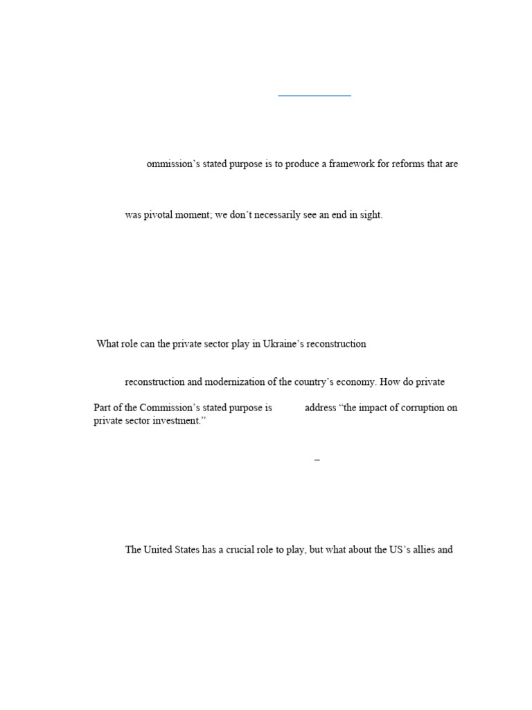 11.21 TOTM Dan Runde and Amb Bill Taylor | PDF | Ukraine ...