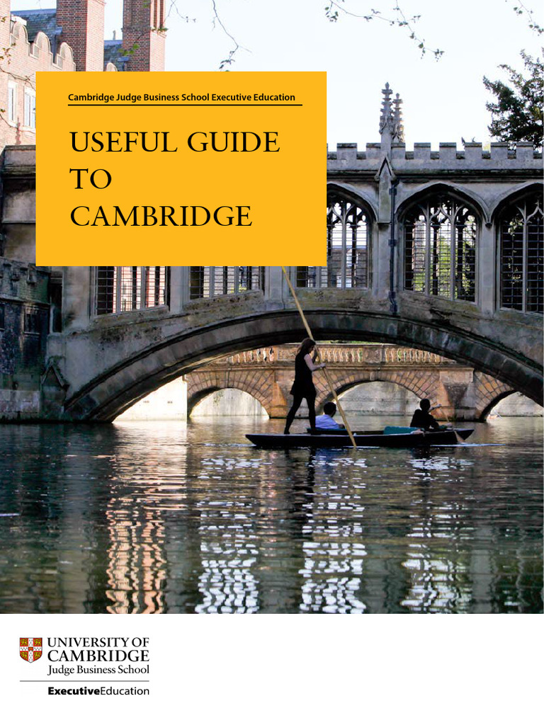 Useful Guide To Cambridge 2022 Wip | PDF | College