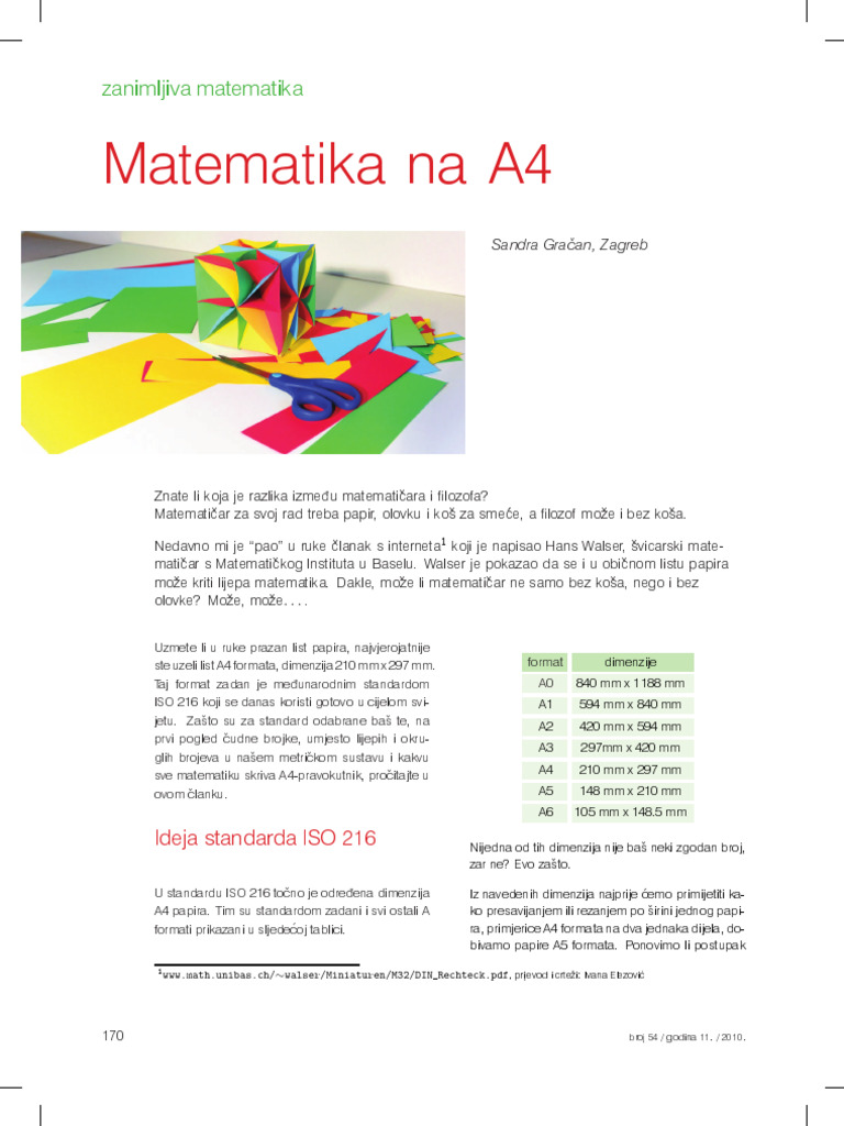WWW - Math.unibas - CH/ walser/Miniaturen/M32/DIN Rechteck PDF | PDF