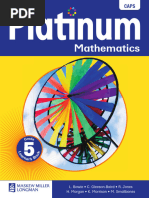 Platinum Mathematics Grade 5 Lesson Plans | PDF | Multiplication ...