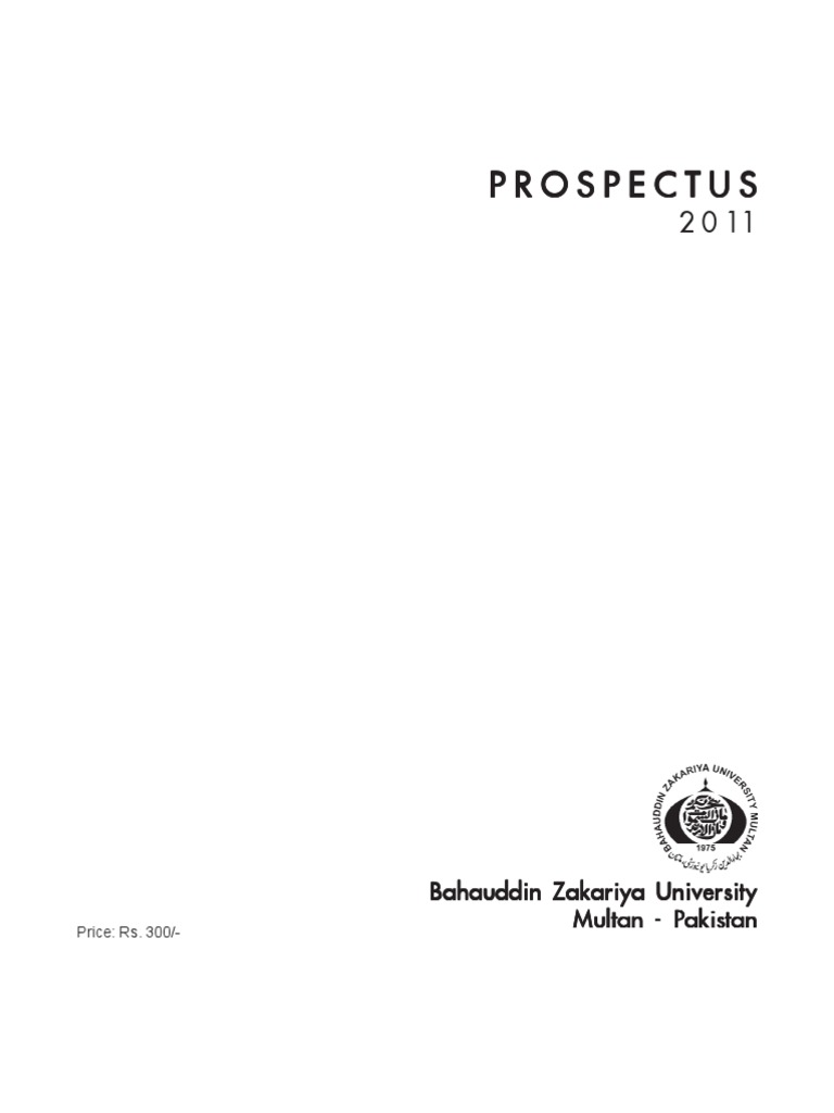Prospectus 2011 | PDF | Technology & Engineering