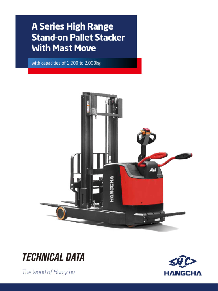 29-A Series High Range Stand-On Pallet Stacker With Mast Move | PDF ...