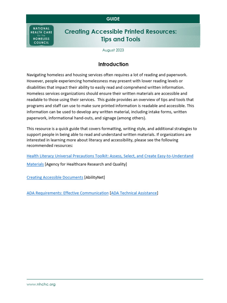 Creating Accessible Resources Guide | PDF | Letter Case | Typefaces