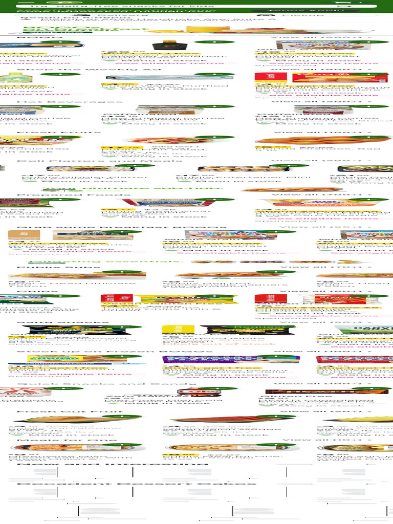 Publix Delivery or Pickup 2 | PDF | Potato Chip | Meal