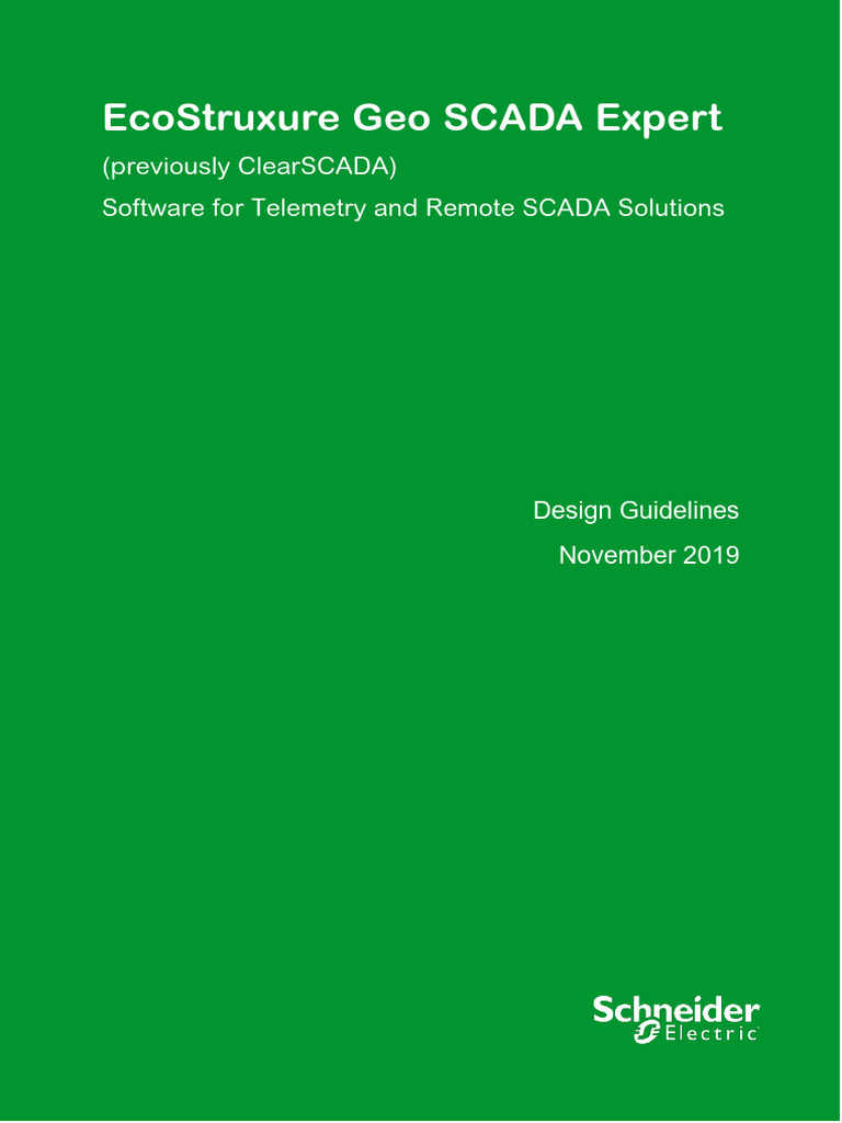 Geo SCADA Expert Design Guidelines | PDF | Cache (Computing) | World ...