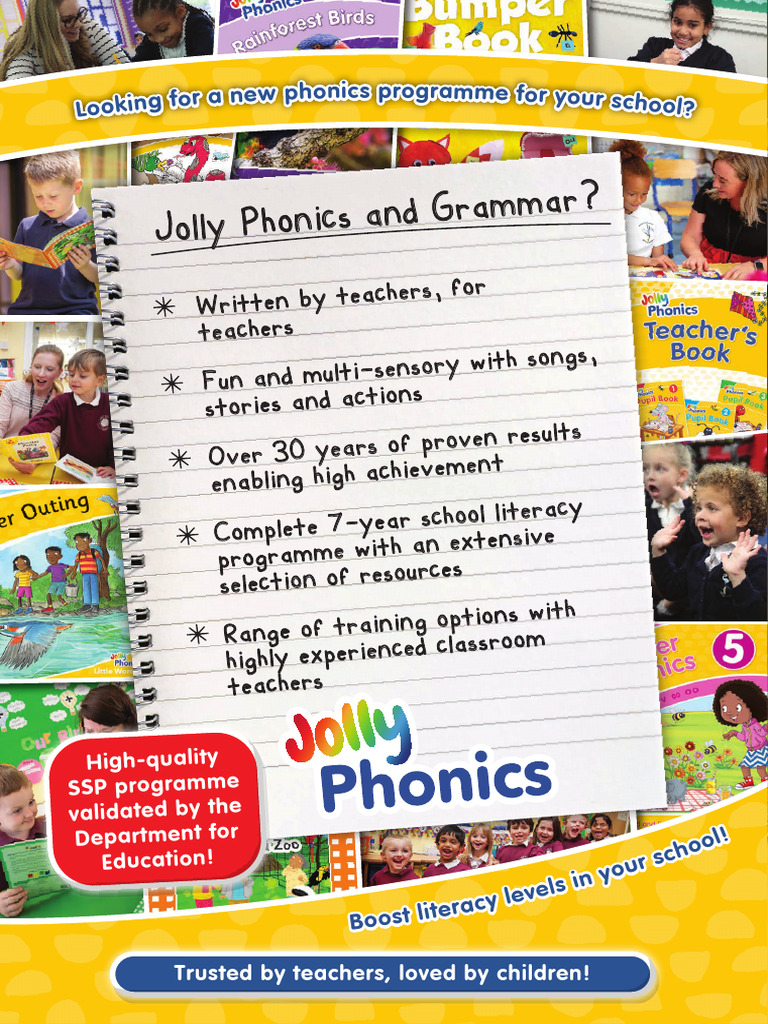 Why Choose Jolly Phonics Flyer - 250125 - 035602 | PDF | Phonics | Learning