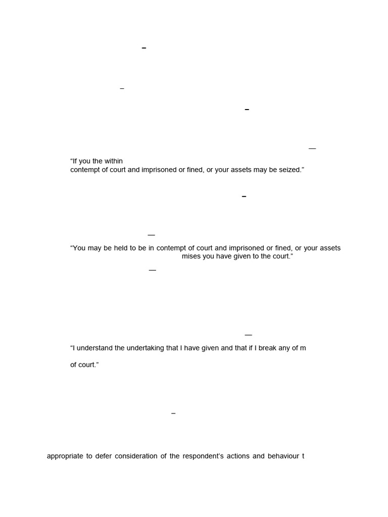 Contempt of Court Practice Direction 21A | PDF | Contempt Of Court ...