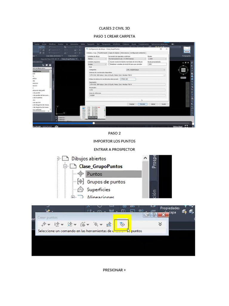 CLASES 2 CIVIL 3D | PDF