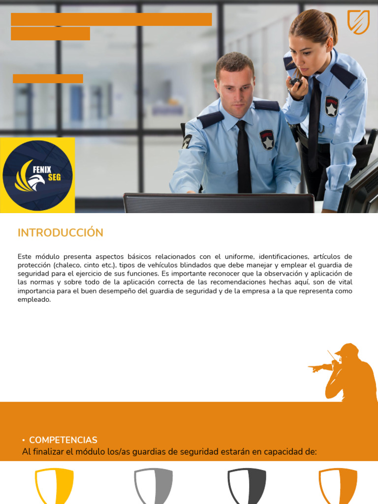 Equipos de Protección para Guardias | PDF
