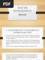 Test de Inteligencia Beta 4: Guía Completa | PDF | Escala de ...