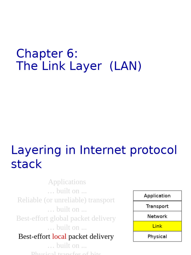 Chapter6-2021 | PDF | Network Switch | Computer Network