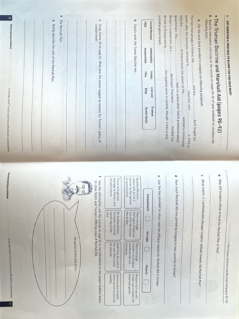 Truman Doctrine and Marshall Aid | PDF