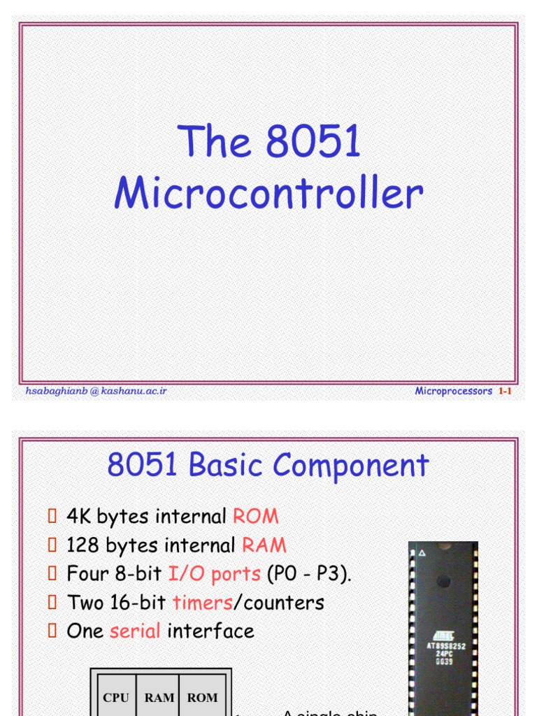 8051 | Download Free PDF | Embedded System | Microcontroller