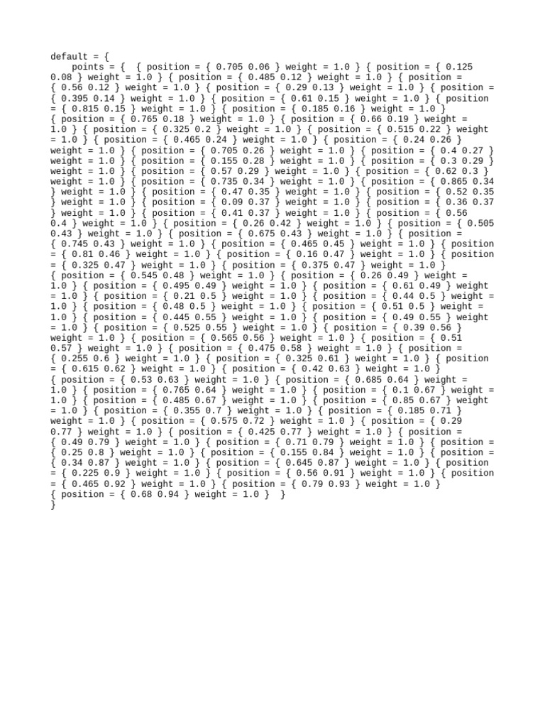 Sensor Patterns | PDF