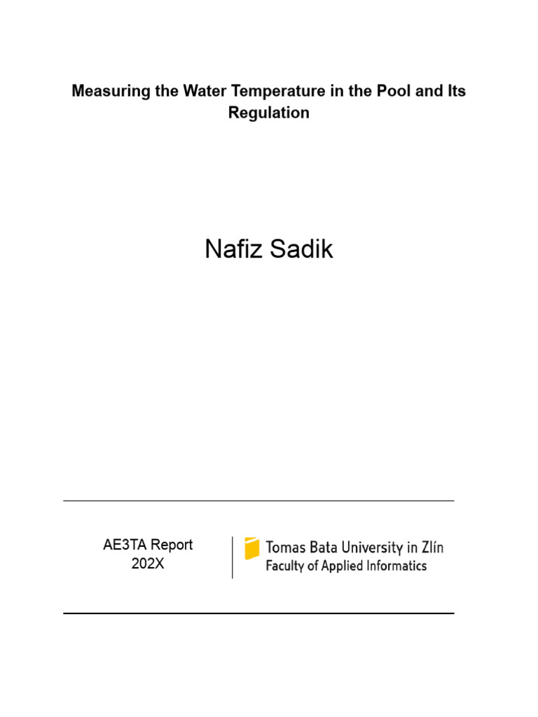 Measuring Temperature Pool | PDF | Water | Safety