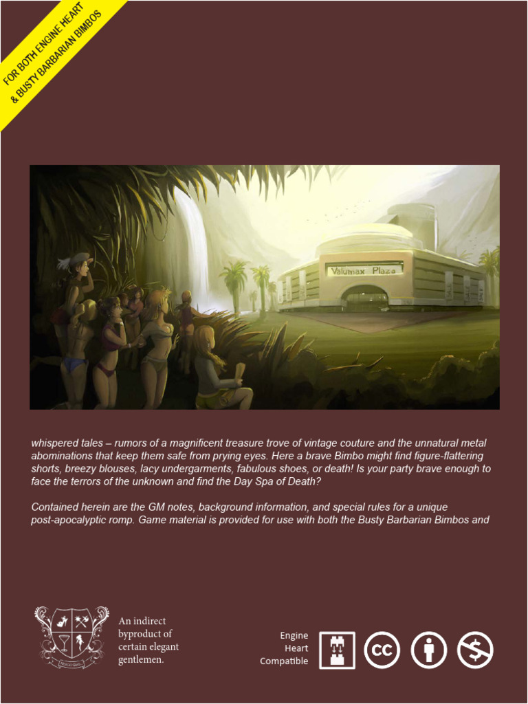 4chan TG Adventure - Dayspa Death Trap - Busty Barbarian Bimbos and Engine Heart - ERP Lewd RPG ...