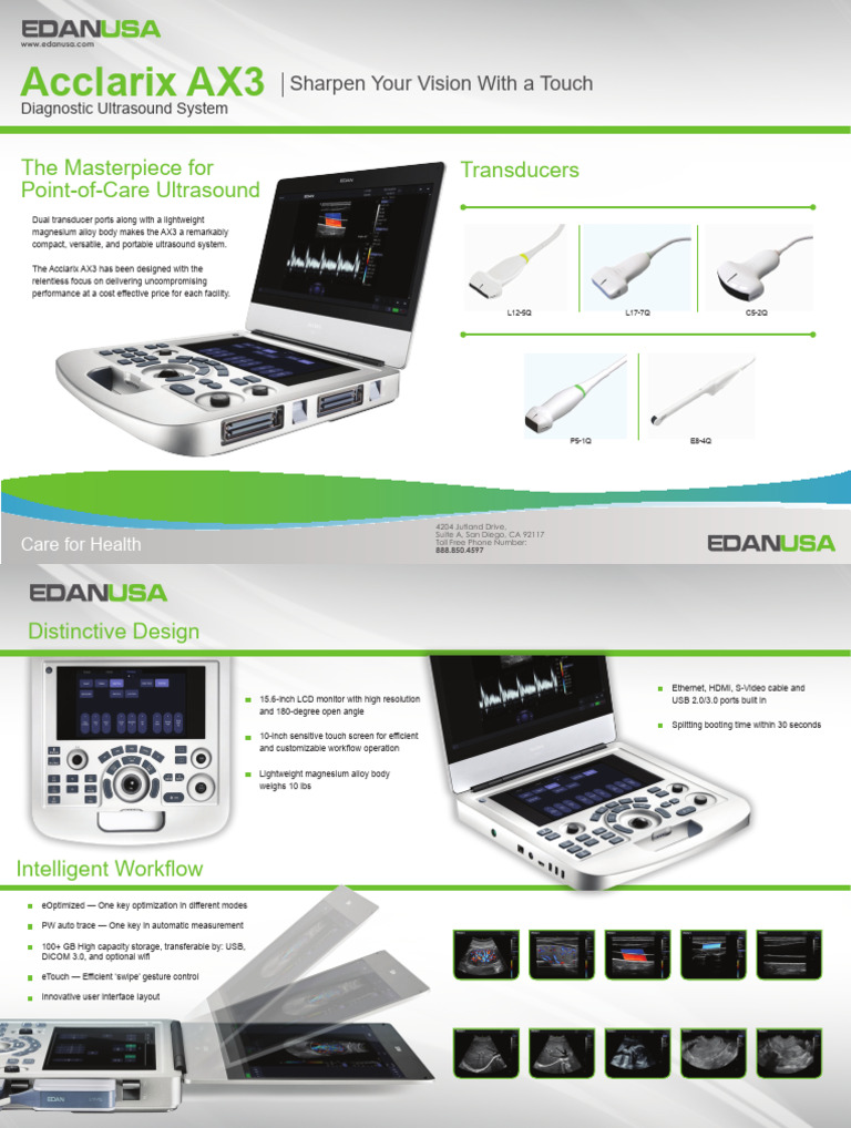 Edan ax3 Doppler | PDF
