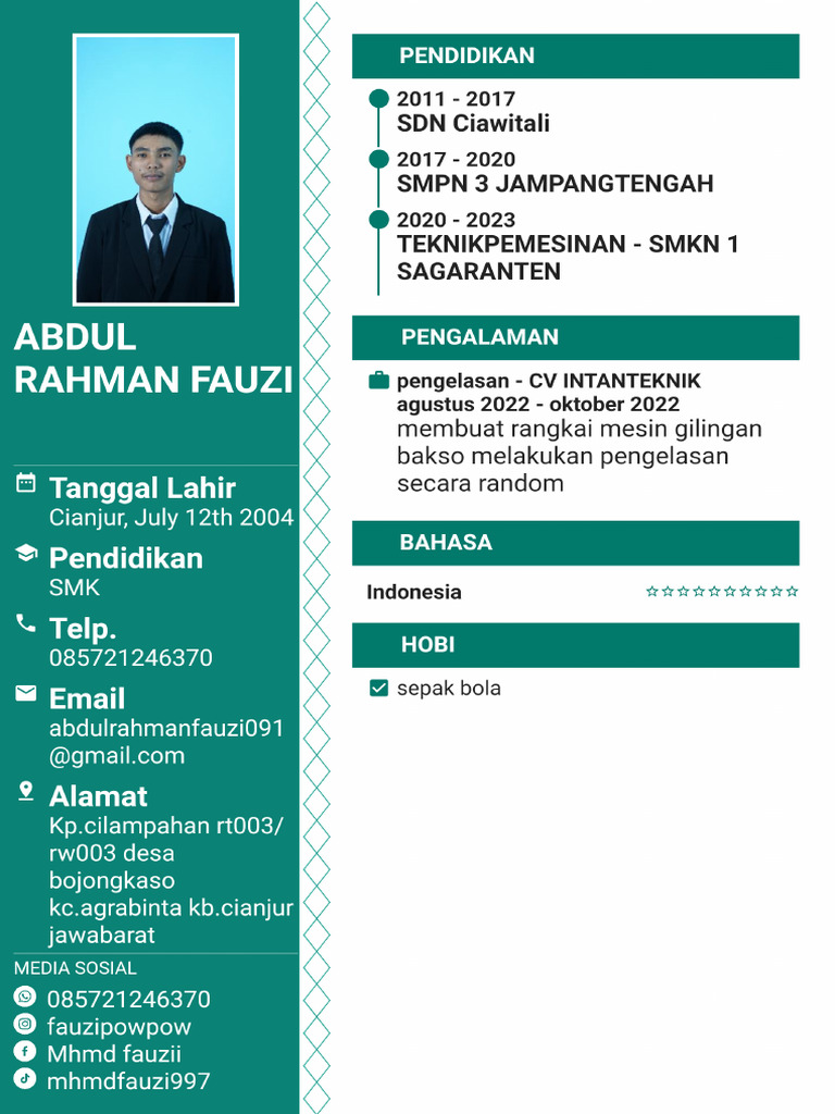 Bagi CV | PDF