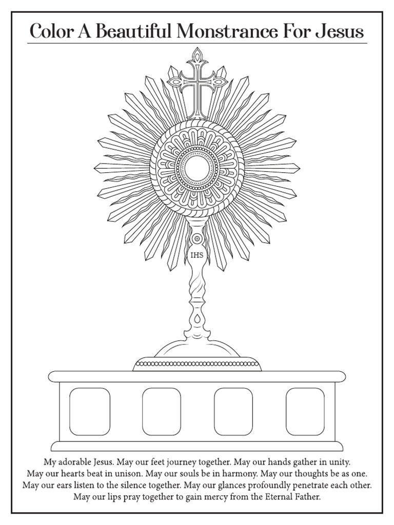 Colorful Monstrance Design Guide | PDF