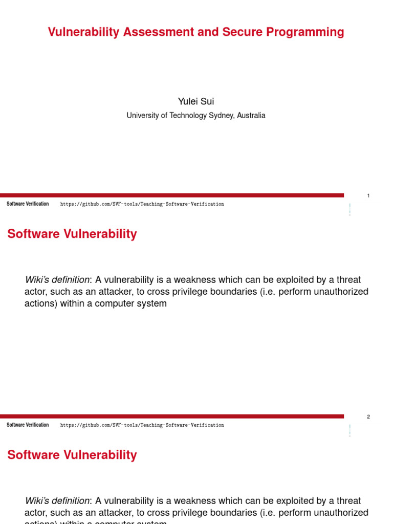3.vulnerabilities | PDF | Pointer (Computer Programming) | Software Engineering