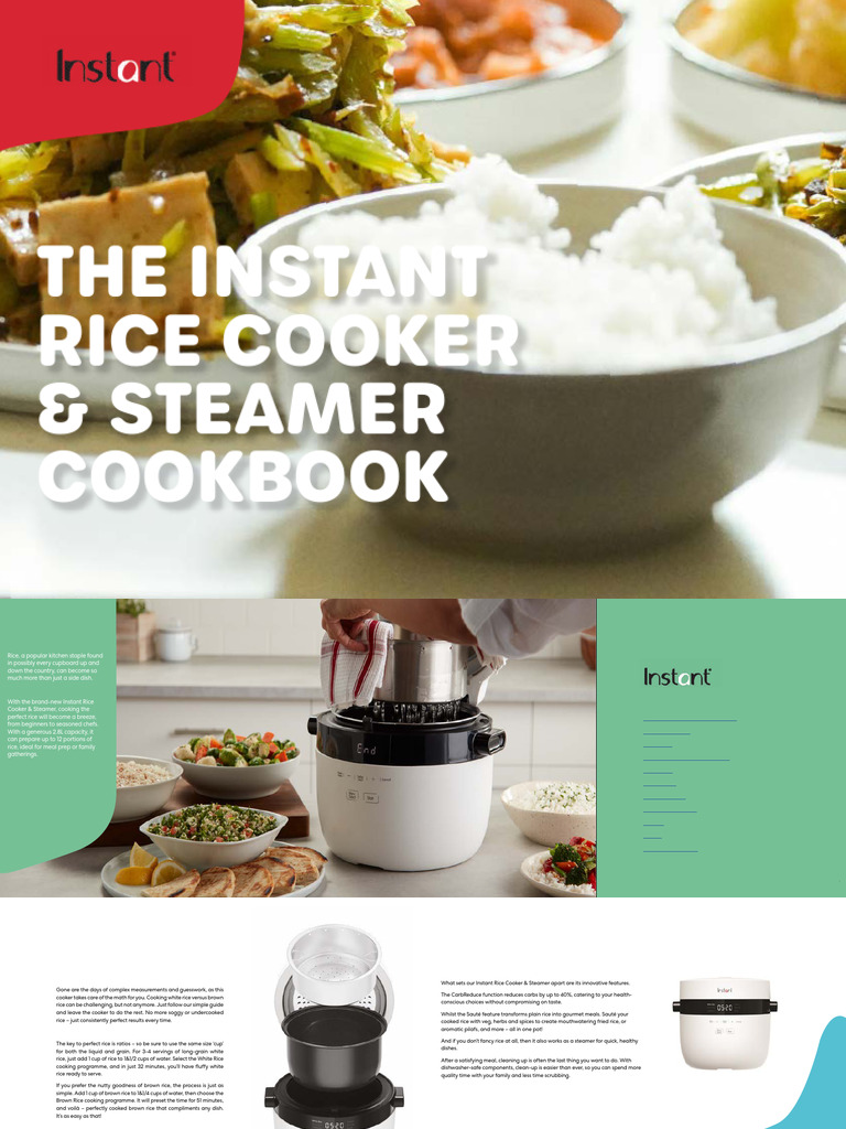 Rice Recipe Book - Classics | PDF | Cooking | Cereals