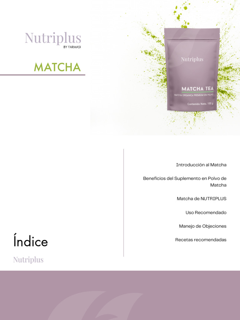 Matcha | PDF
