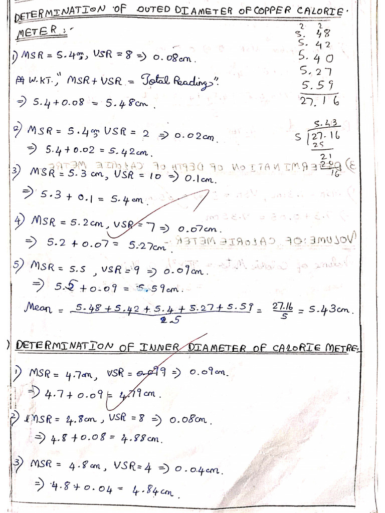 Ex1 Calculation | PDF