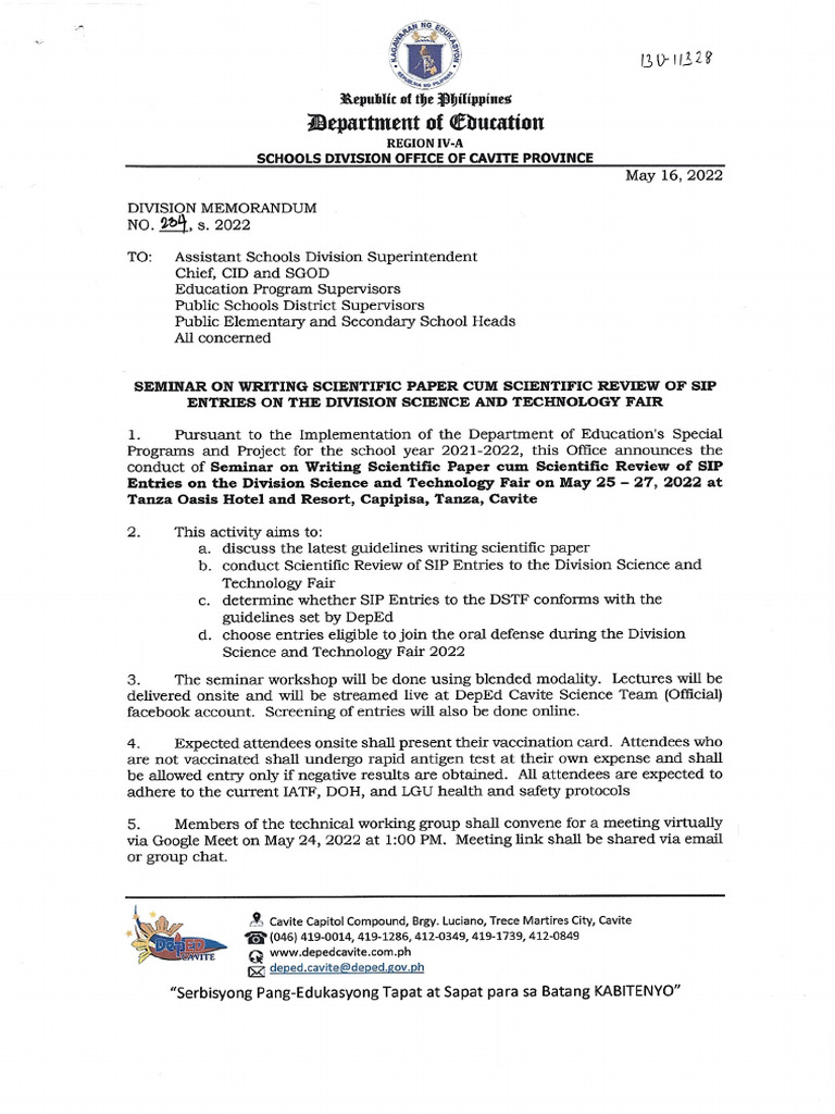 DM 234 2022 | PDF