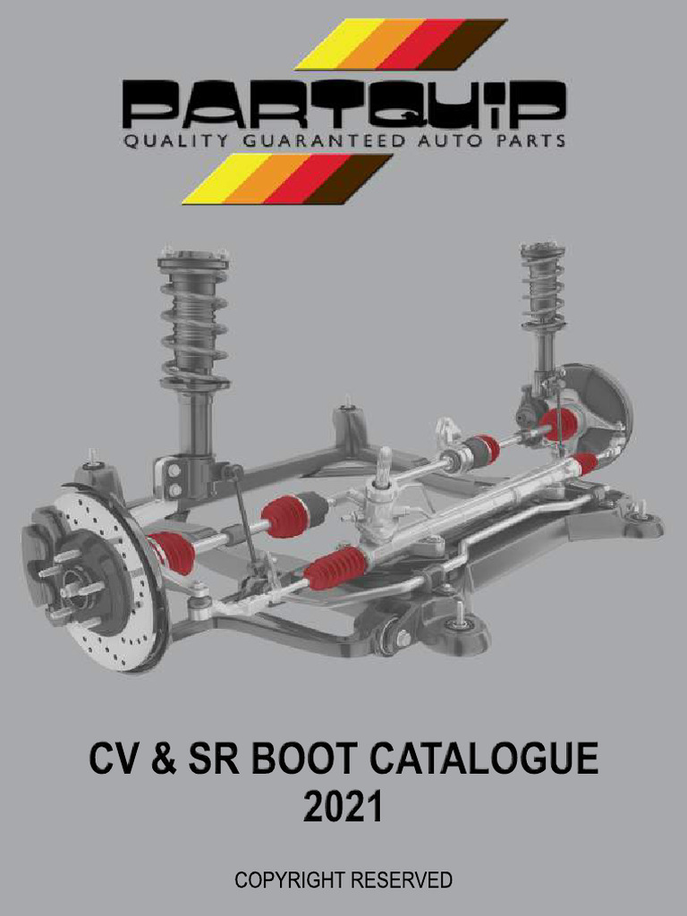 Partquip-cvsrboots-catalogues-230117.CV & SR Boot Catalogue 2021 ...