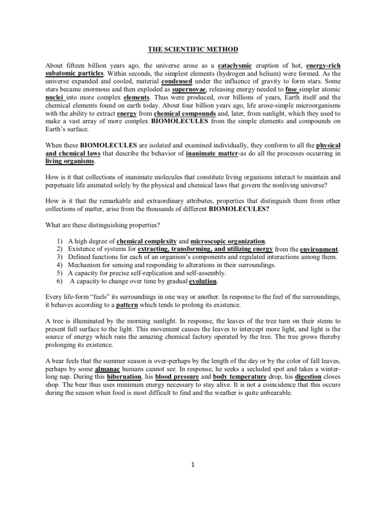 Reflections On The Scientific Method | PDF | Inductive Reasoning ...