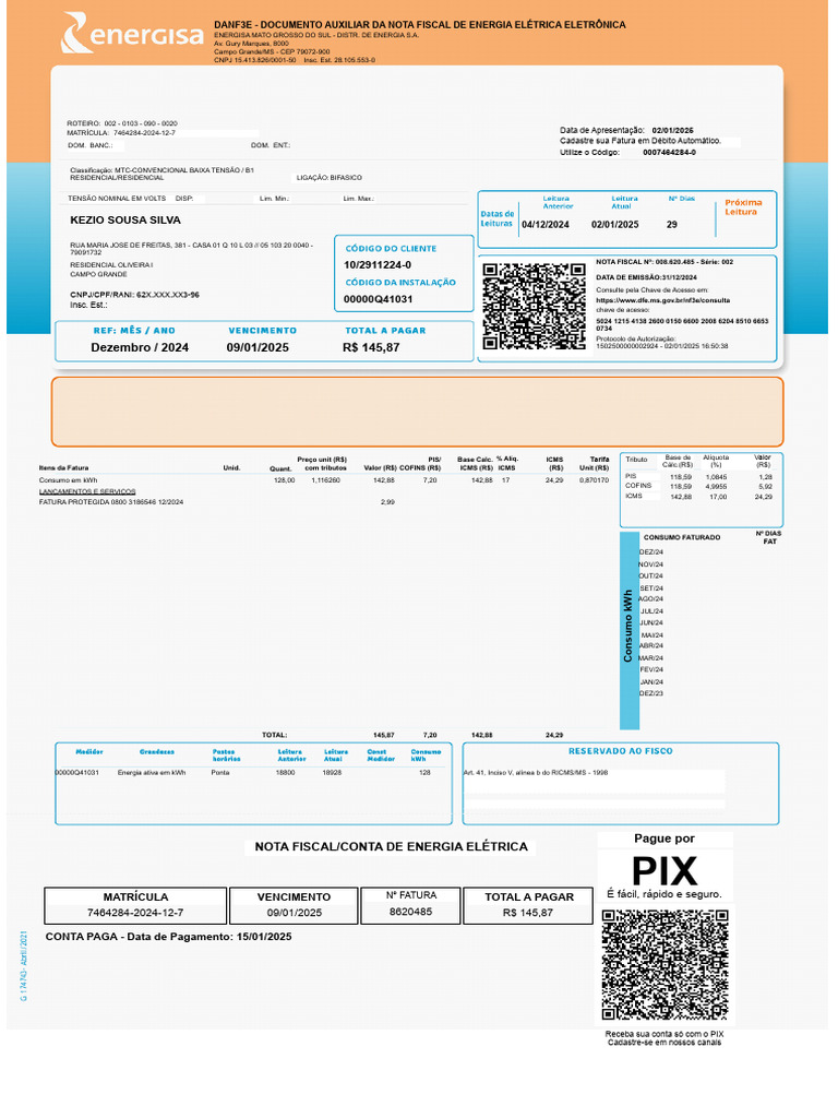 Energisa 2via | PDF