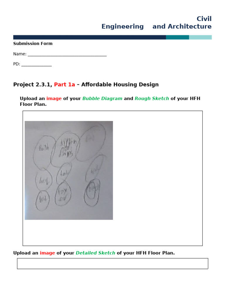 Affordable Housing Design Submission Form | PDF