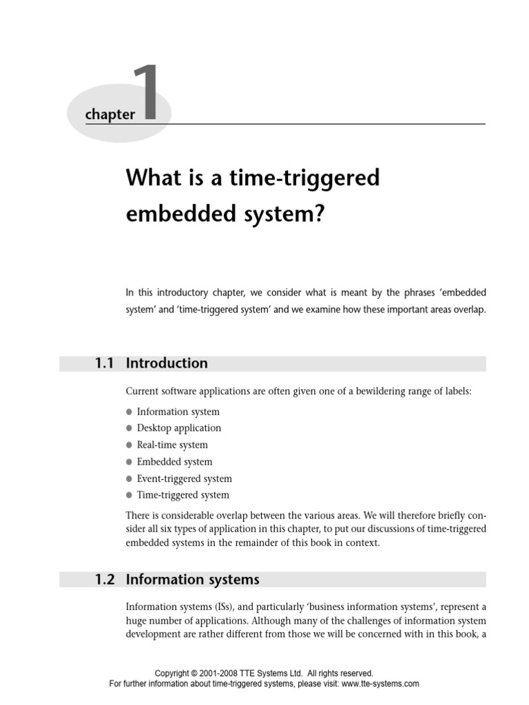 Patterns For Time Triggered Embedded Systems Chapter 1 Pdf Embedded System Databases