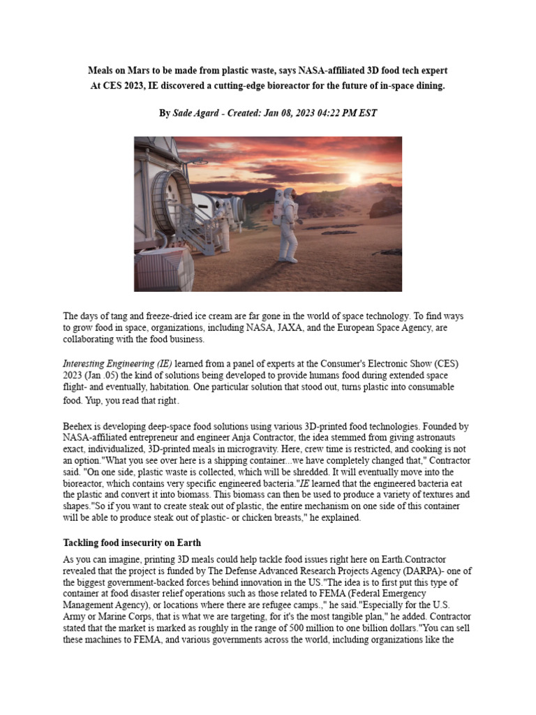 Stimulus Material Sem 2 22-23 - Passage 2 | PDF | Federal Emergency ...