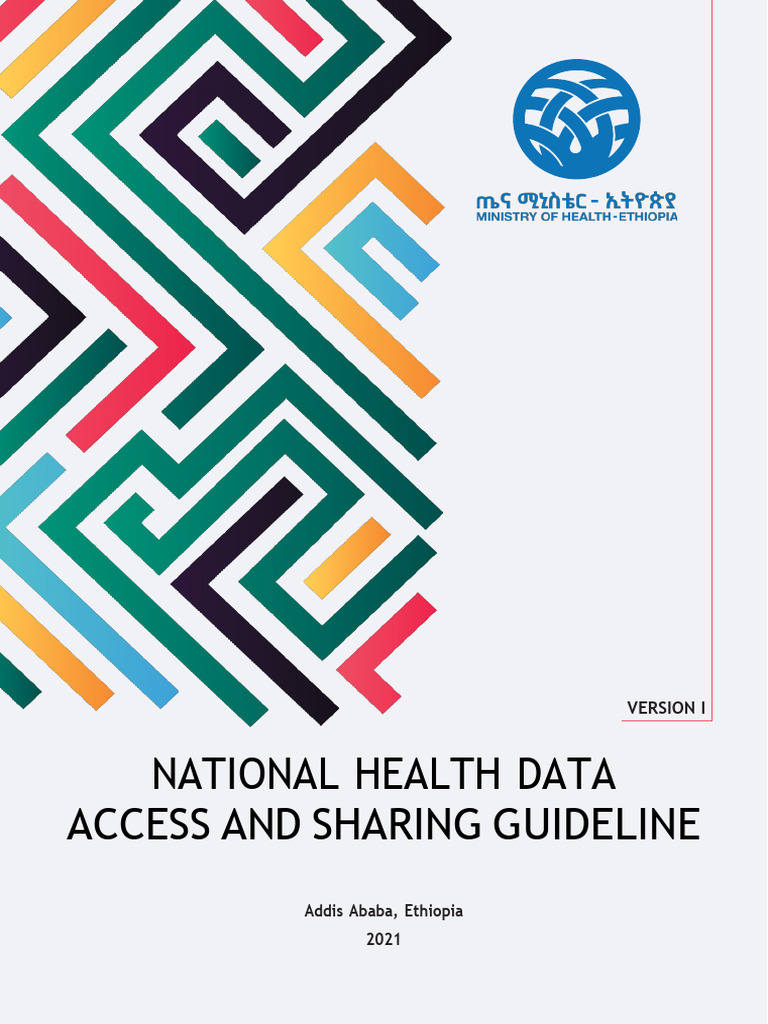 Ethiopia Health Data Sharing Guide | PDF | Privacy | Data
