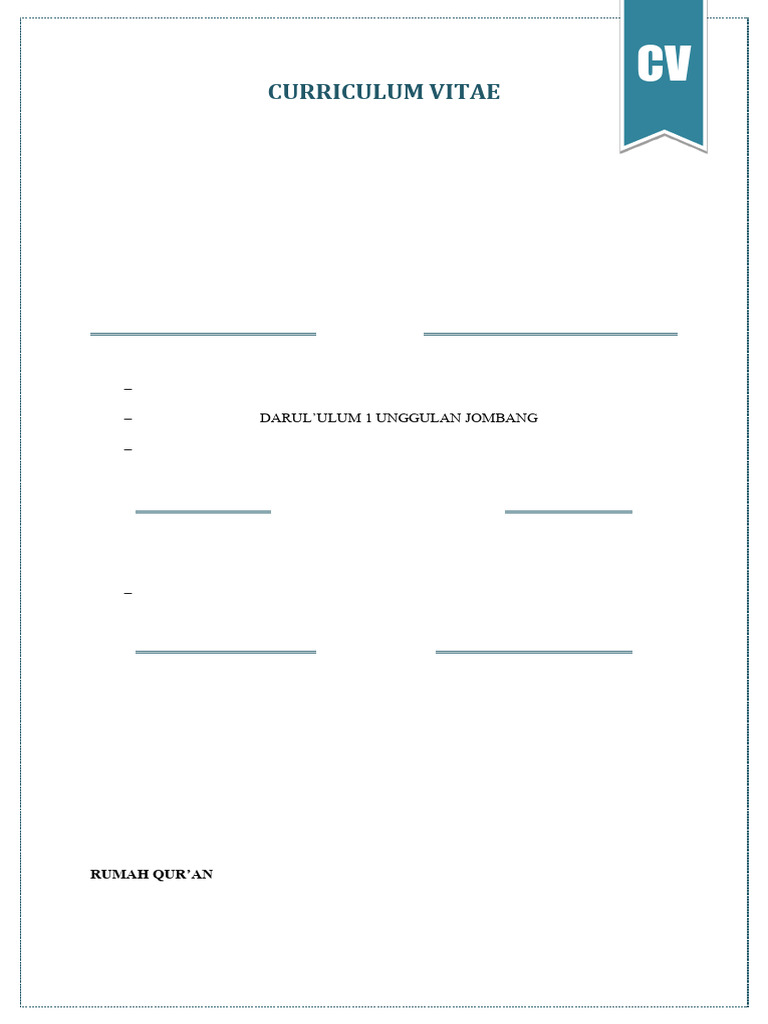 CV Shinta M.E.P | PDF