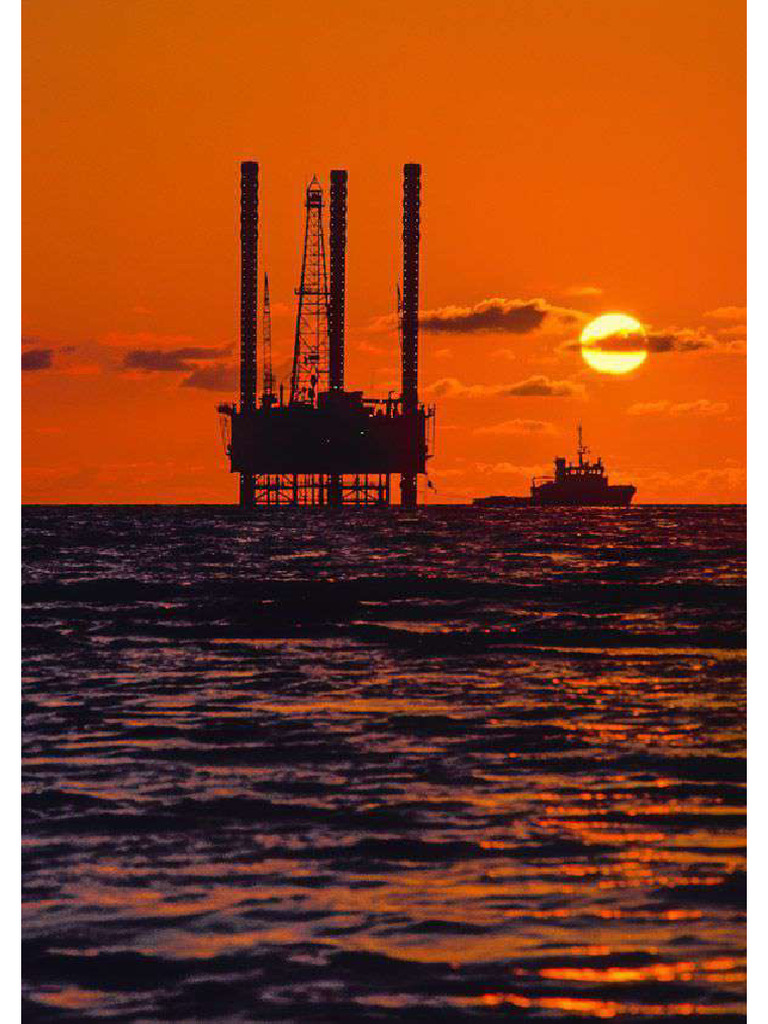 Daily Photo - Jackup at Sunset - Richard Davis Photography | PDF