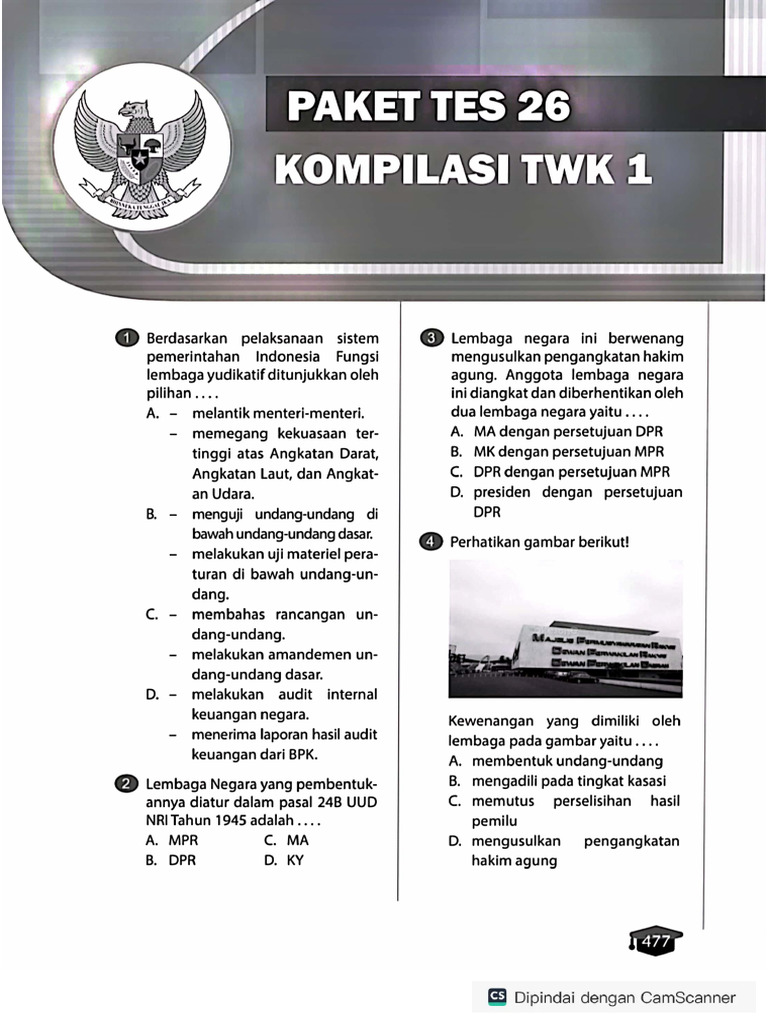TWK TNI BTR 2025 | PDF