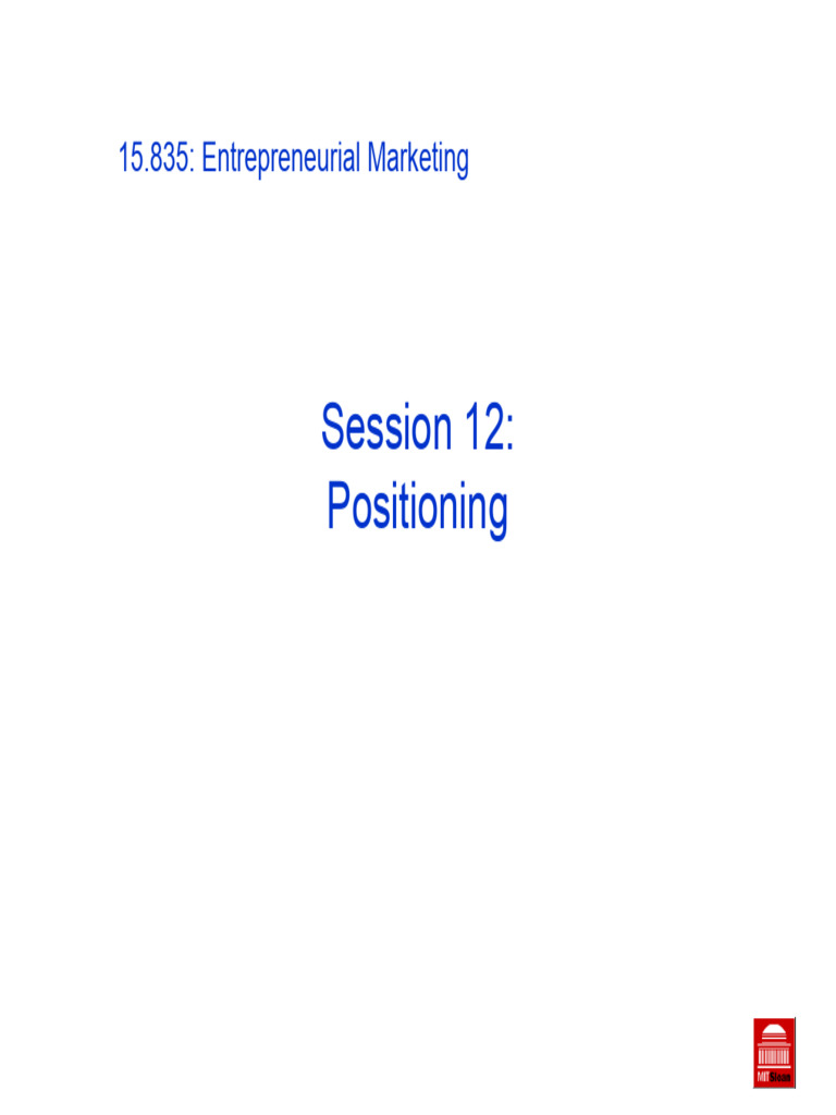 Session 12 | PDF | Marketing | Perception