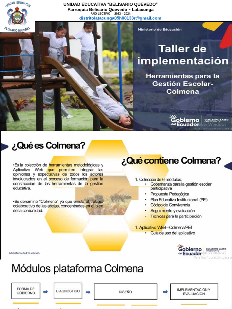 Unidad Educativa Belisario Quevedo 2023 2024 Pdf
