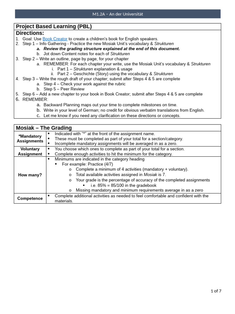 M1.2A - PBL Assignment | PDF | Linguistics | Human Communication