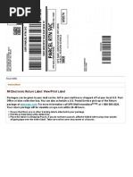 DPD Return Label | PDF