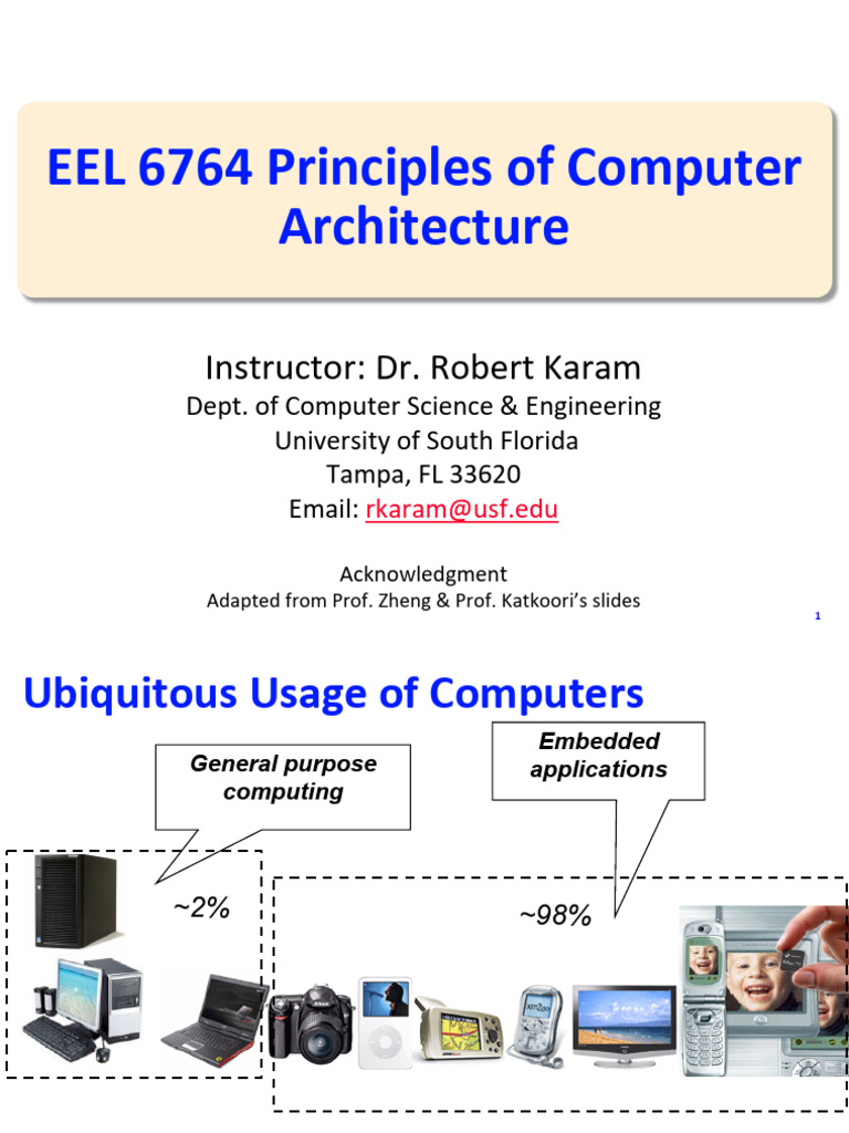 Computer Architecture Slides | PDF | Parallel Computing | Central ...
