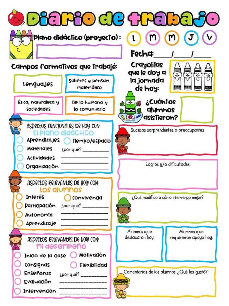 Diario de Trabajo | PDF