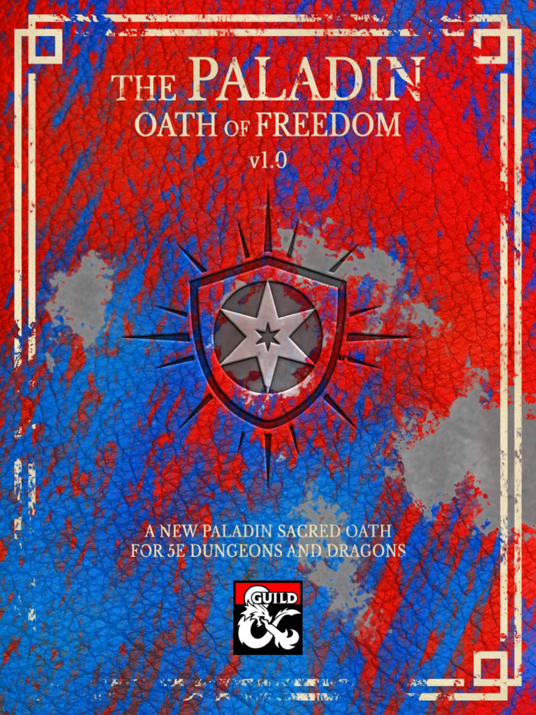 The Paladin - Oath of Freedom | PDF | Wizards Of The Coast | Dungeons ...