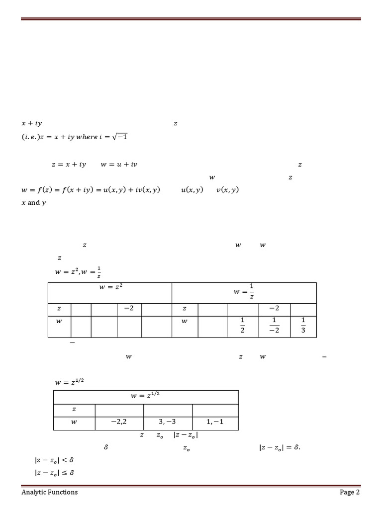 2-Module-1 and 2-28-07-2023 | PDF | Function (Mathematics) | Variable (Mathematics)