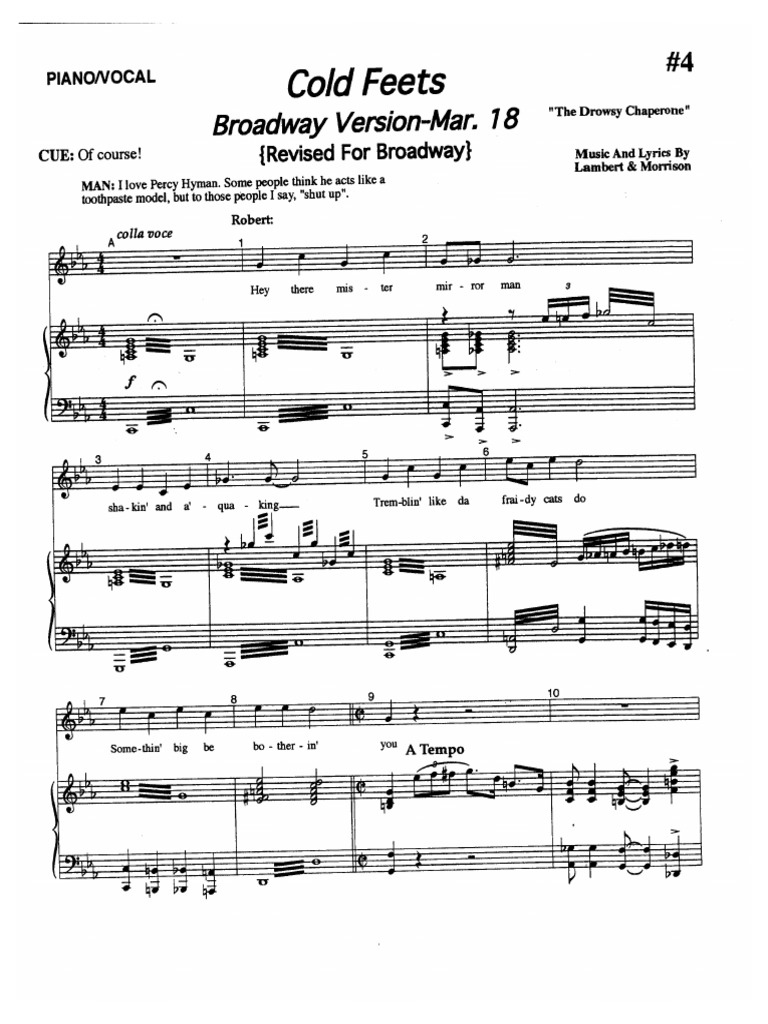 drowsy-callbacks-cold-feet | PDF