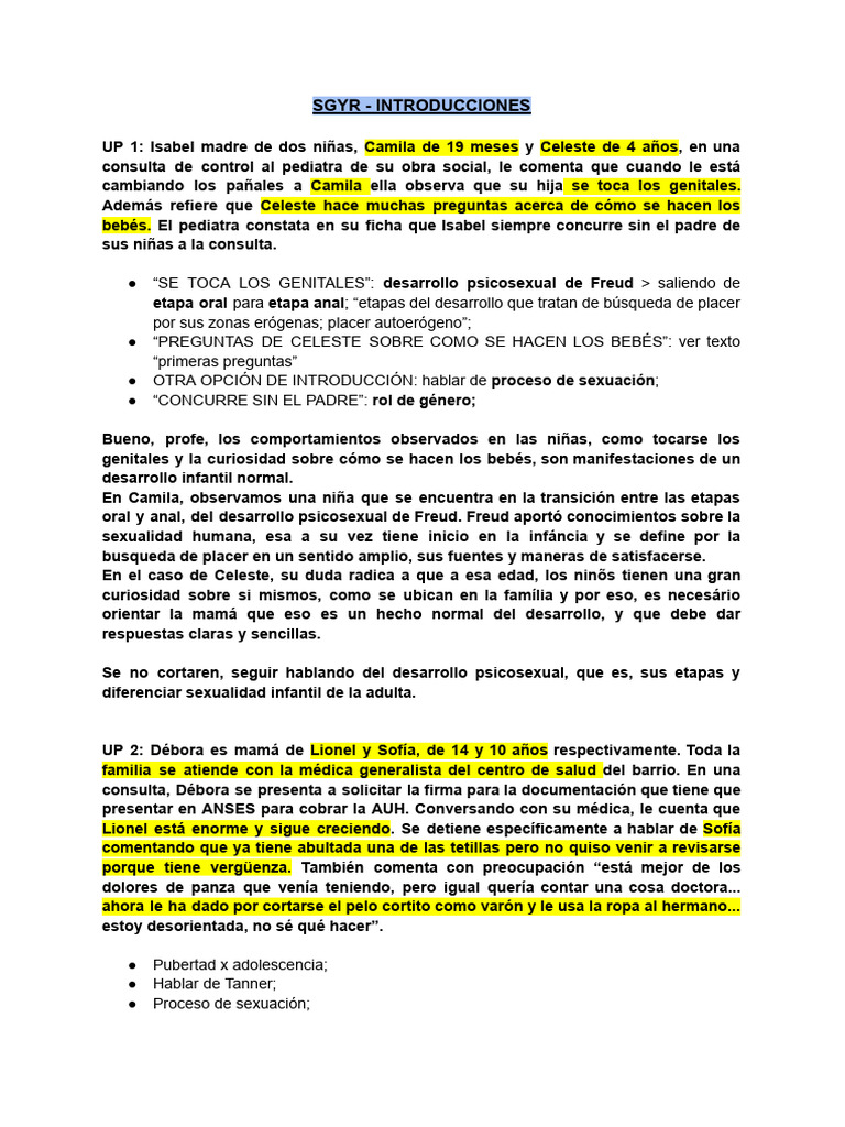 Sgyr - Introducciones-1 | PDF | Vejez | Menopausia